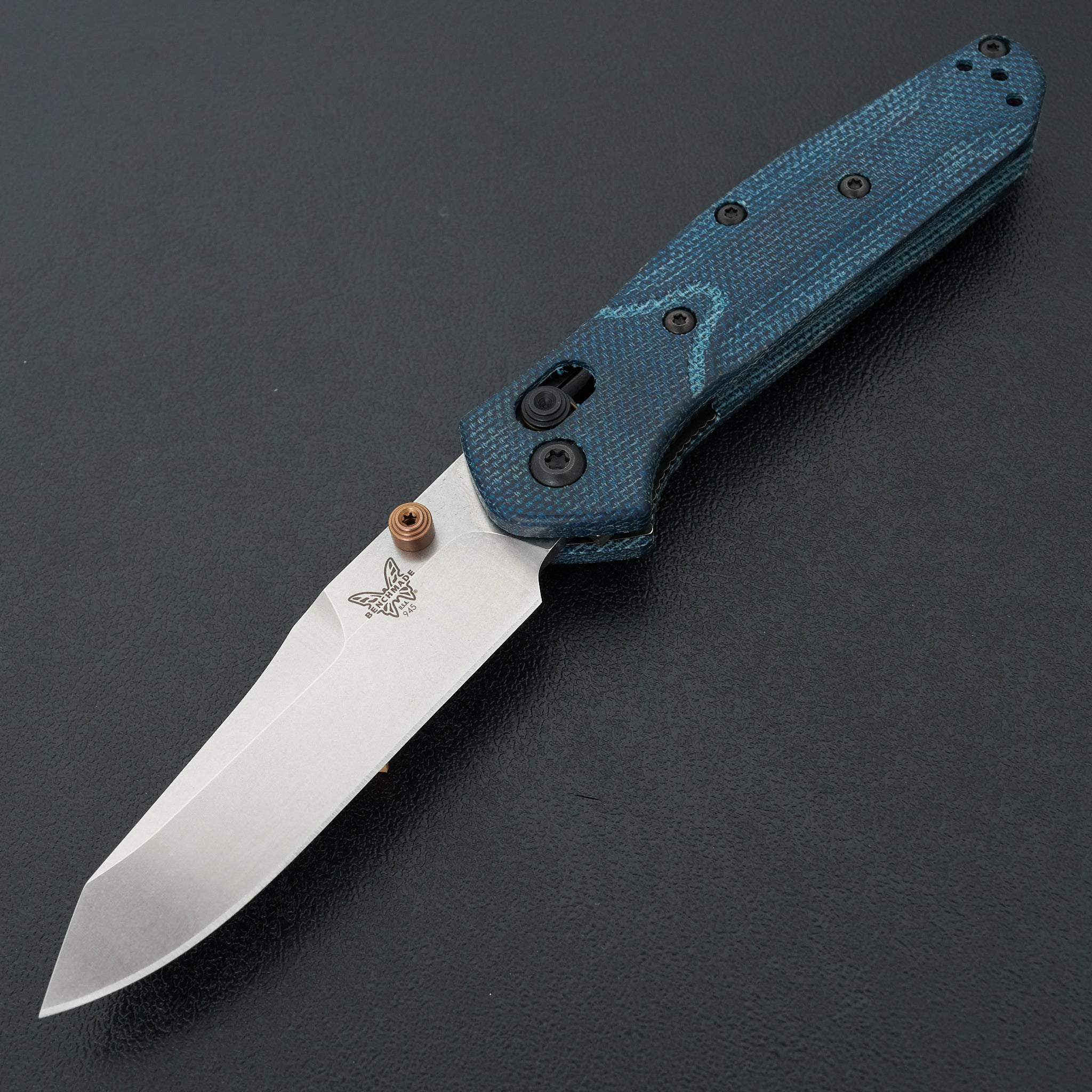 Benchmade 945 Mini Osborne Denim Micarta