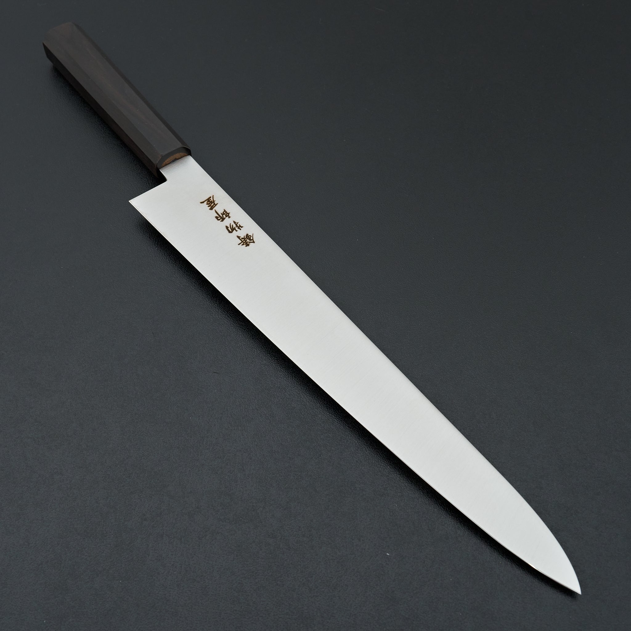 Hitohira Imojiya TH Stainless Sujihiki 270mm Ebony Handle (Wa)