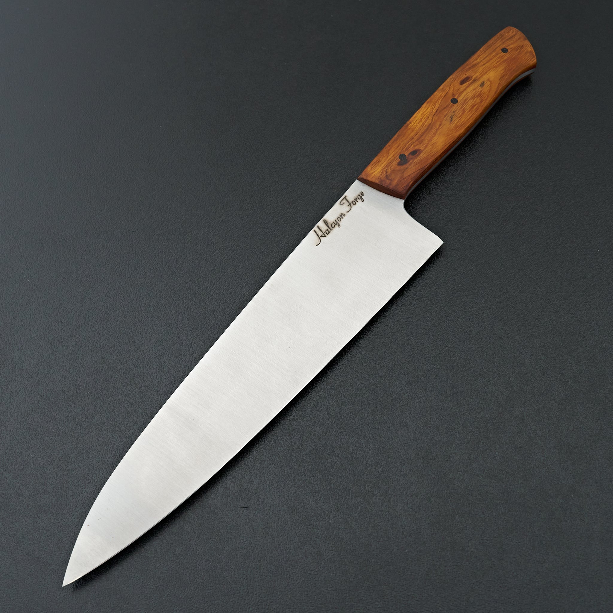 Halcyon Forge Procut Full Tang Chef 8" Arizona Desert Ironwood