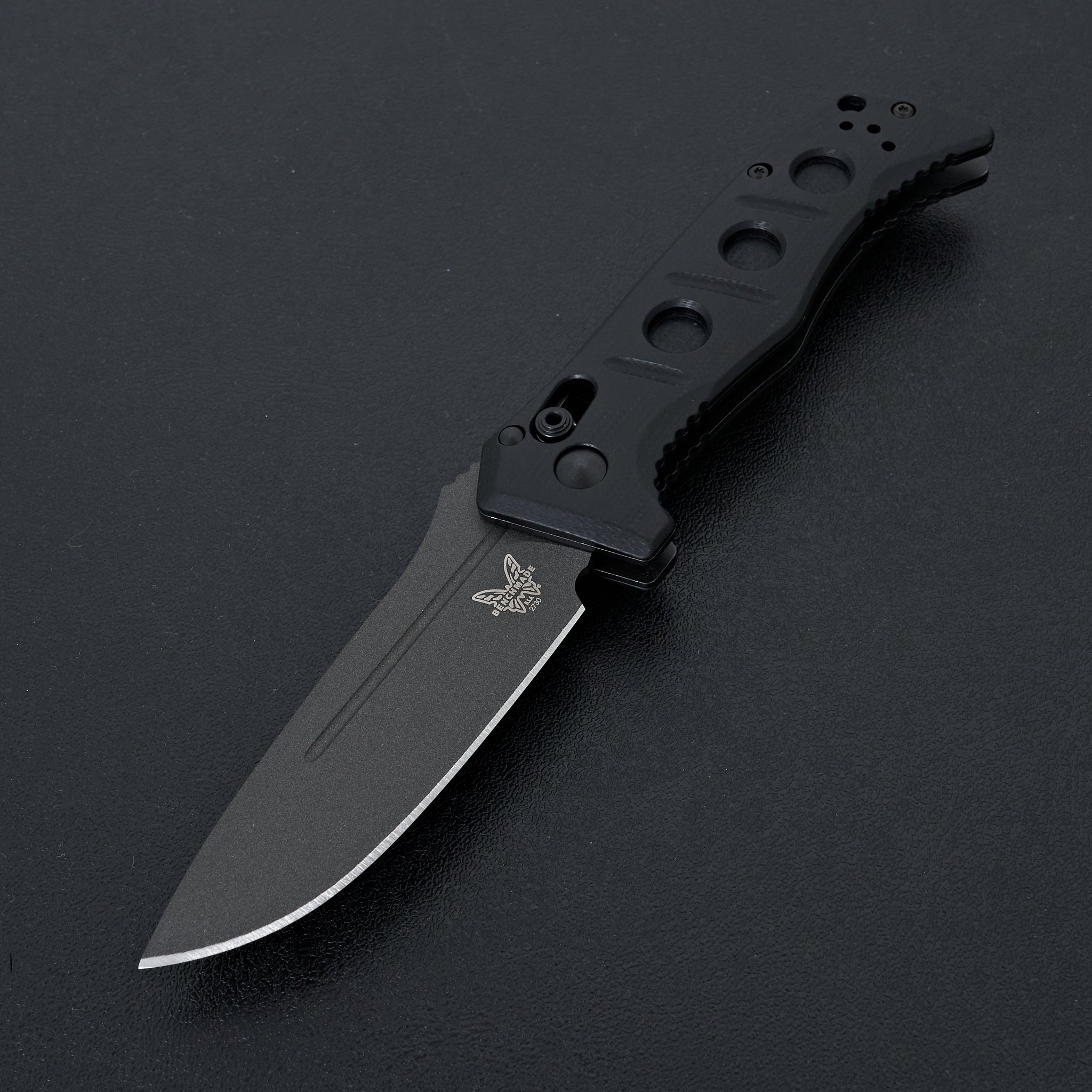 Benchmade Mini Auto Adamas Black G10