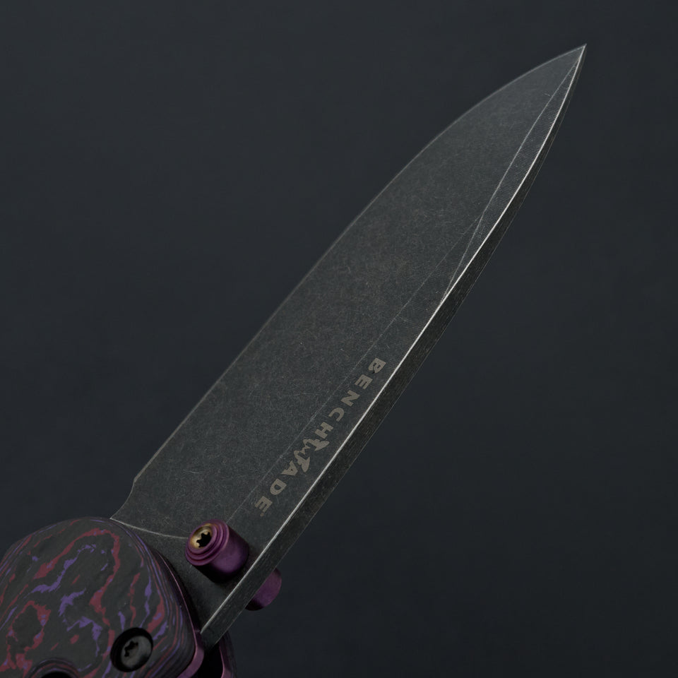 Benchmade Limited Edition Gold Class Mini Barrage Purple Haze