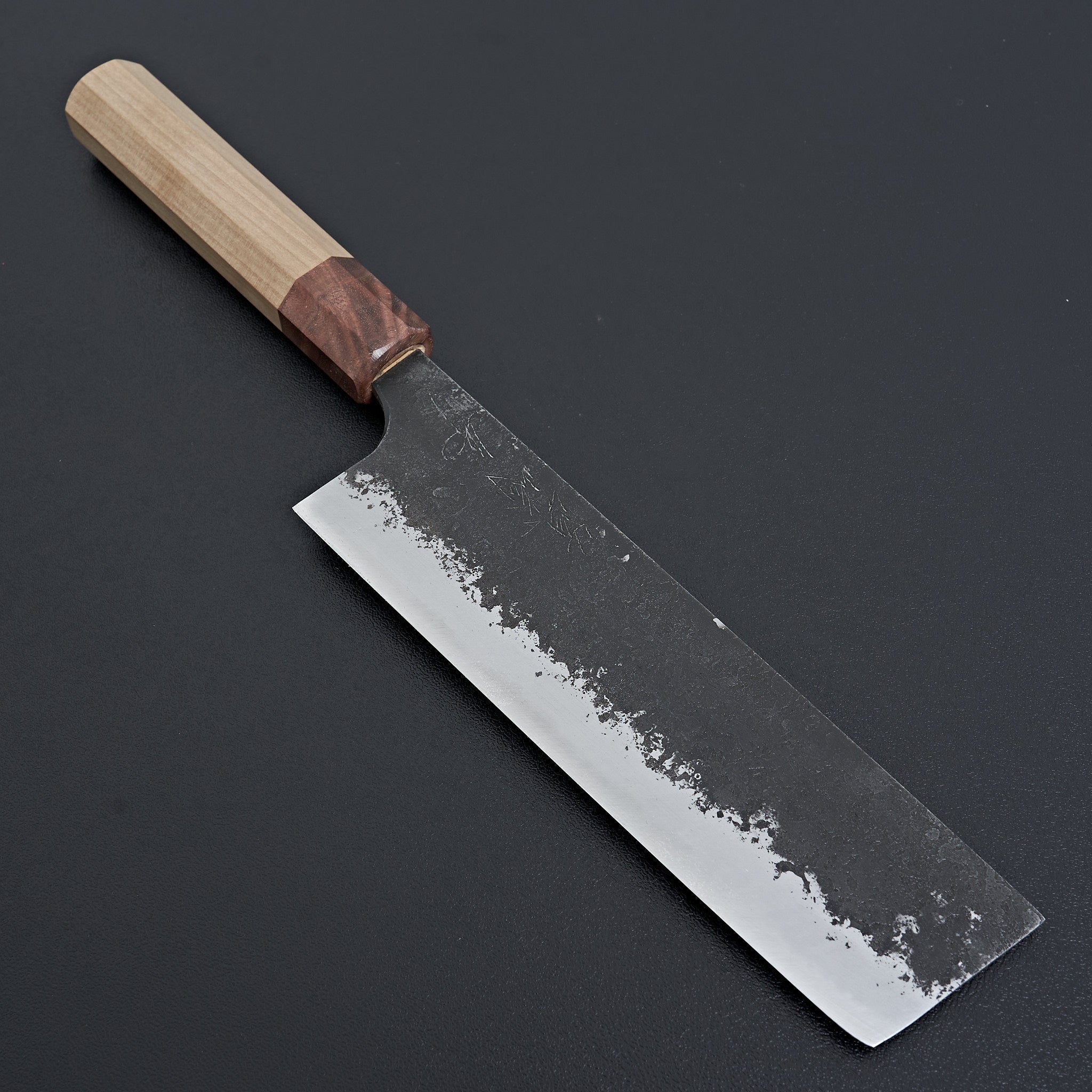 Mazaki White#2 Kuro Nashiji Nakiri 165mm