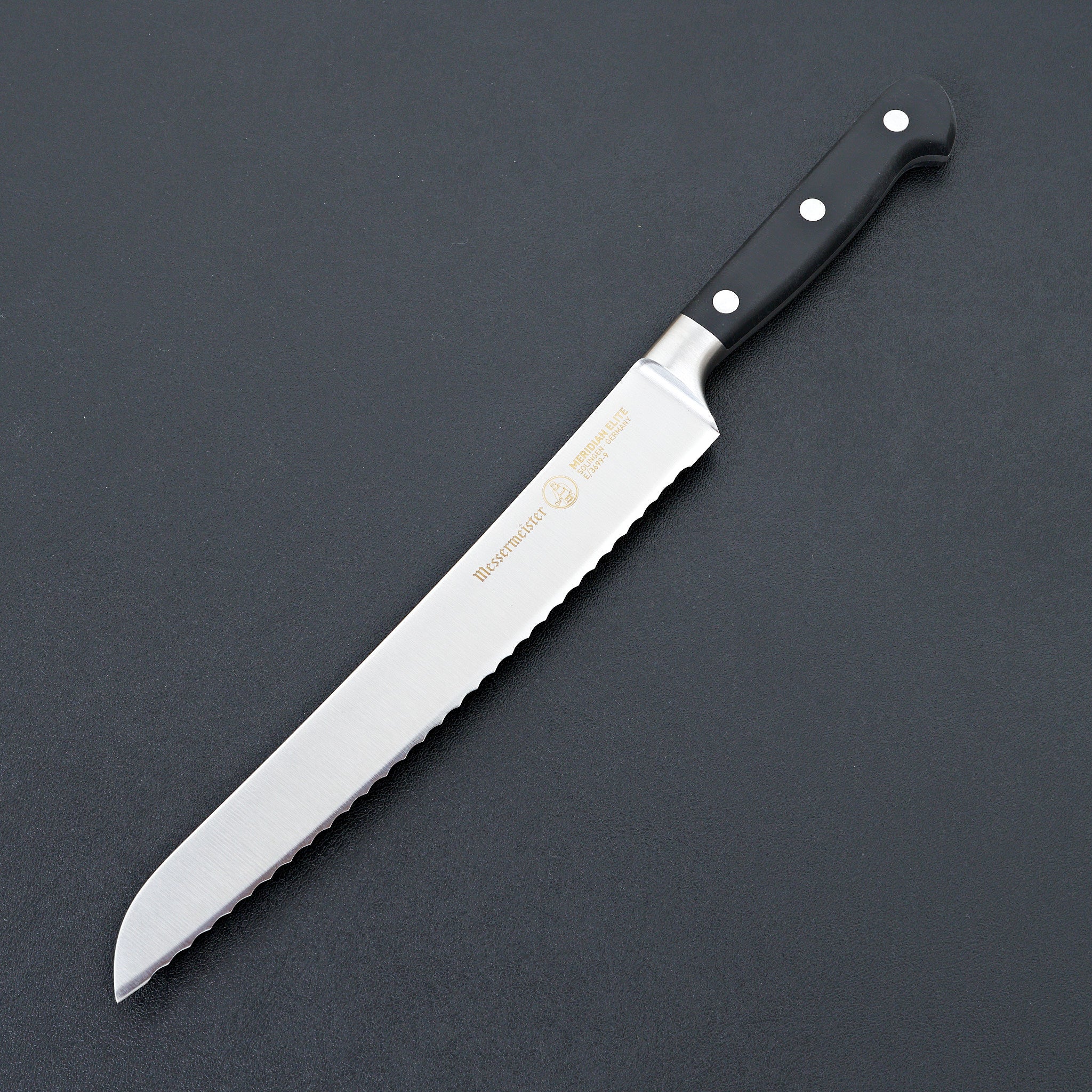 Messermeister Meridian Elite 9" Scalloped Bread Knife