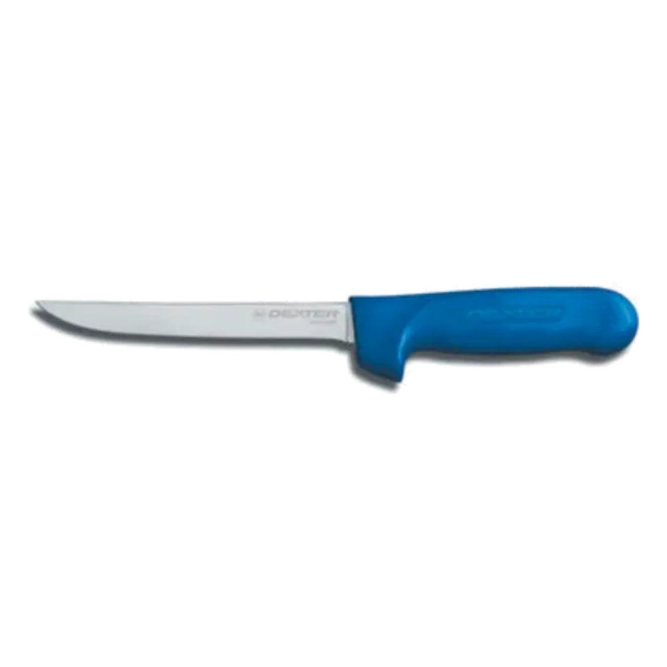 Dexter S136Nc-Pcp Sani-Safe 6” Narrow Boning Knife, Blue